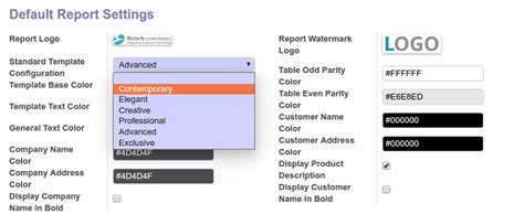 Odoo Clever Multiple Sales Order Quotation Templates App By Maulik Shah