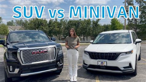 Full Size Van Vs Premium SUV Ultimate Showdown Premium SUV