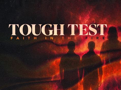 Tough Test Sermon Series By Aaron Lee On Dribbble