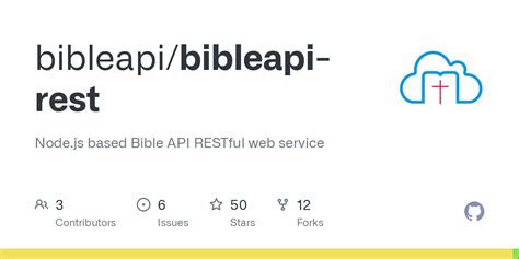 Github Bibleapibibleapi Rest Nodejs Based Bible Api Restful Web Service