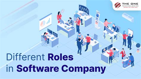 Different Roles In Software Company It Company The One Technologies