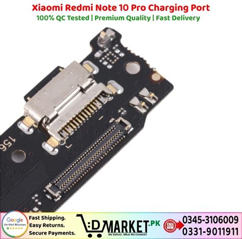 Xiaomi Redmi Note Pro Charging Port Price In Pakistan