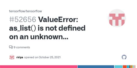 Valueerror As List Is Not Defined On An Unknown Tensorshape When Using Dataset From Generator