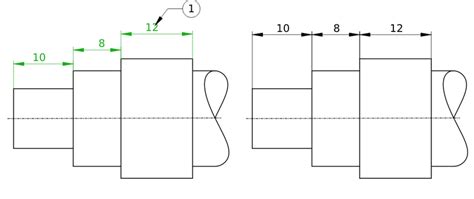 TechDraw ExtensionPosHorizChainDimension FreeCAD Documentation