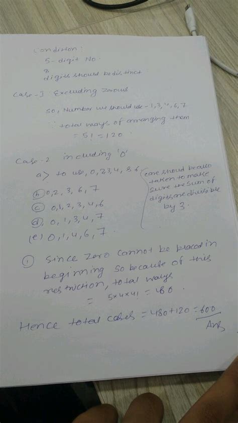 Begin Array L Text 3 Five Digit Number Divisible By 3