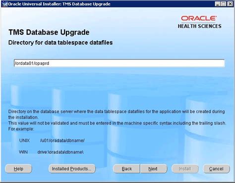 Applications DBA Arena Oracle TMS Upgrade