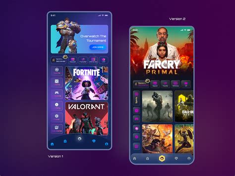 Game App Ui Designs Themes Templates And Downloadable Graphic Elements On Dribbble