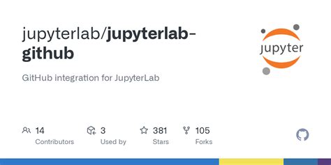 Github Jupyterlabjupyterlab Github Github Integration For Jupyterlab