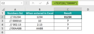 Leading Zeros In Excel Examples How To Add Remove Keep