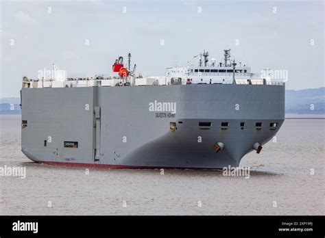 RoRo Galveston Highway Heading For Royal Portbury Docks Stock Photo Alamy