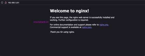 How To Install Nginx Web Server On Ubuntu ComputingForGeeks