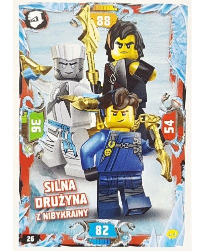 Karta Lego Ninjago S Dru Yna Z Nibykrainy Allegro