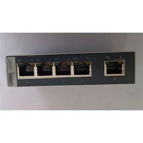 Phoenix Contact Sfnb 5tx Ethernet Switch Grey At ₹ 9500 Piece In Faridabad
