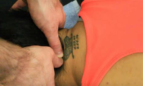 Thoracic Spine Mobilization Posterior To Anterior And Transverse