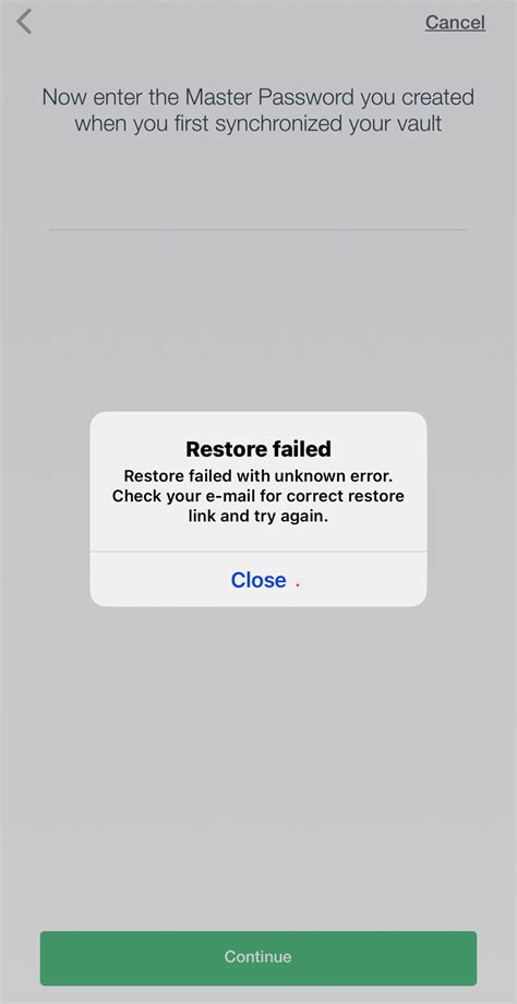 Pls Help Avast Password Not Restoring From Backup Avast Passwords For Ios Avast Community