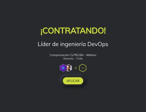 Líder De Ingeniería Devops En Interfell Corp Torre