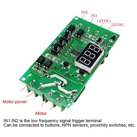Taidacent 12V DC Motor Forward And Reverse Control Qatar Ubuy