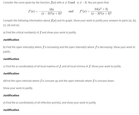 Solved Consider The Curve Given By The Function F X With Chegg