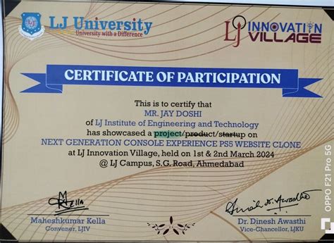 Krina Limbachiya On Linkedin Reflecting On Our Time At Lj Innovation Village It Was Indeed An