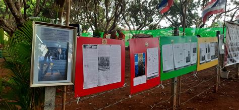 Dvb ရှမ်းတော်လှန်ရေးစတင်ခဲ့သူ စဝ်နွဲ့ဆောယန္တ၏ အရိုးအိုးဂူသွင်း အမှတ်တရ စေတီတည် ဓာတ်ပုံ