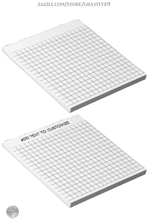 Graph Column Chart Notepad Zazzle Note Pad Note Pad Design Paper Notepads