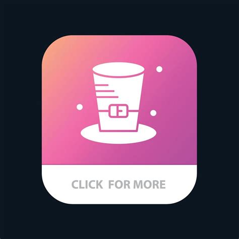 cap detective hat canada mobile app button android and ios glyph