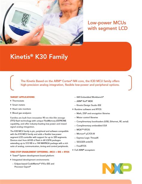 Kinetis® K3x Segment Lcd Microcontrollers Mcus Based On Arm® Cortex