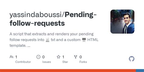 Github Yassindaboussipending Follow Requests