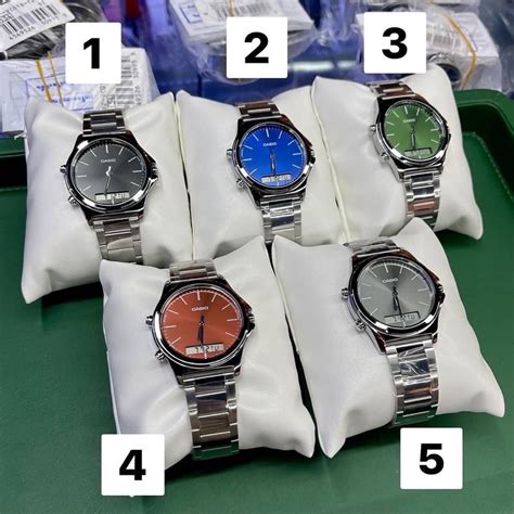 Casio รุ่น Mtp Vc01d ของผู้ชาย ขนาดหน้าปัด 41 6 มิล ของแท้ประกัน1ปี Shopee Thailand