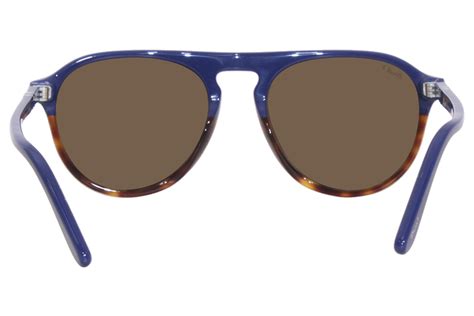 Persol 3302/S 1178/57 Sunglasses Blu/Havana/Polarized Brown Pilot 55-19 ...