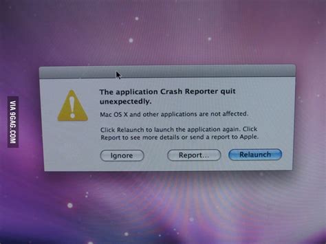 Apple Computers Never Crash Mac OS X Is Perfect 9GAG