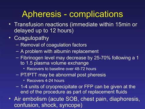 Apheresis 092909 Hames Ppt