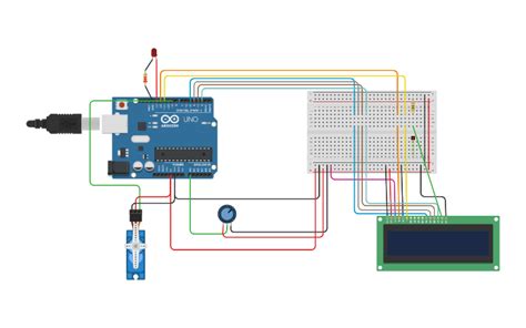 Circuit Design Electronic Braking System Tinkercad