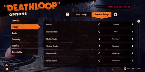 Vram Wont Decrease Rdeathloop