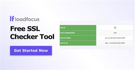 Ssl Certificate Checker Verify Your Ssl Certificates Online Free Tool Loadfocus