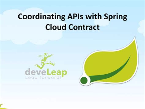 coordinating micro services with spring cloud contract pptx web