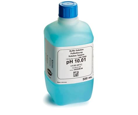 Buffer Solution Ph 10 01 Colour Coded Blue 500ml Aqa Scientific