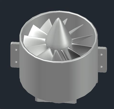 Archivo Stl Turbina Electrica Rc 3548 120mm・diseño De Impresión En 3d