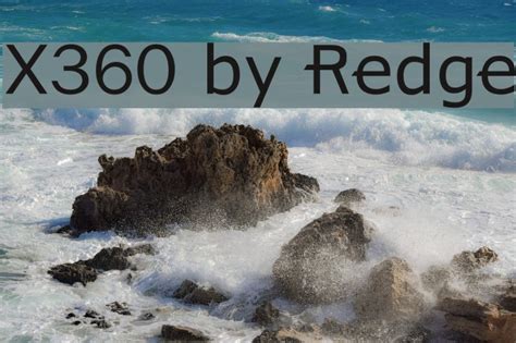 X360 By Redge Font