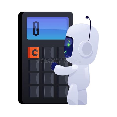 Ai Robot Calculator Stock Illustrations 177 Ai Robot Calculator Stock
