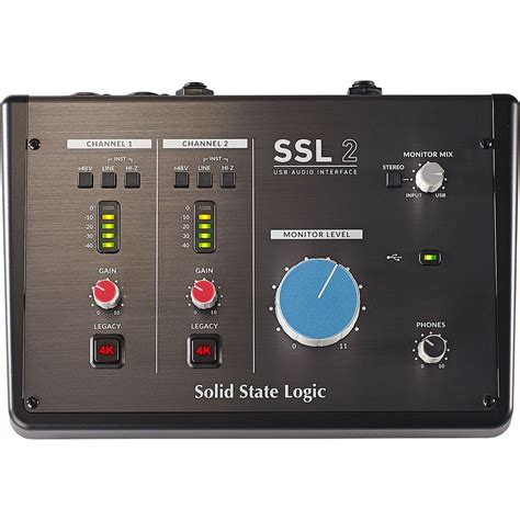 Interface De áudio Solid State Logic Ssl 2 Usb C 2 In 2 Out Classic Keyboards