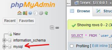 How Repair Corrupt Xampp Mysql User Table Stack Overflow
