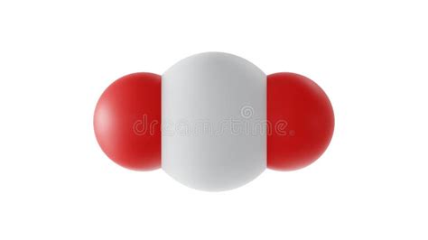 Titanium Dioxide Molecule Food Coloring E171 Molecular Structure Isolated 3d Model Van Der