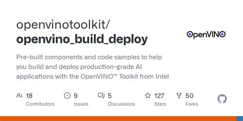 Issues · Openvinotoolkitopenvinobuilddeploy · Github