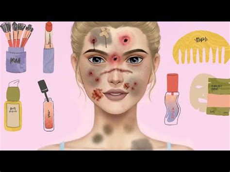 ASMR Remove Genital Warts FaceInfected Face Deep Cleaning Animation YouTube