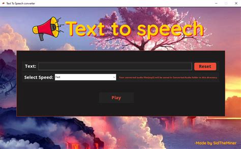 github siddharthtashildar text to speech with gui a text to speech