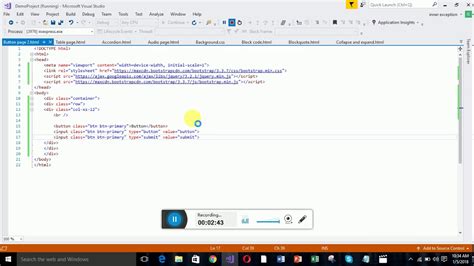How To Use Bootstrap Buttons In HTML YouTube