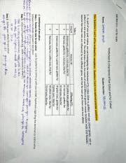 Worksheet Answers Pdf Course Hero