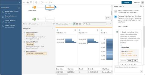 Data Cleaning Techniques With Tableau Agent