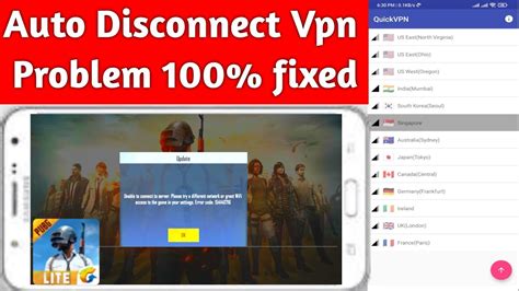 Pubg Lite Vpn Auto Disconnect Problem How To Solve Quick Vpn Auto